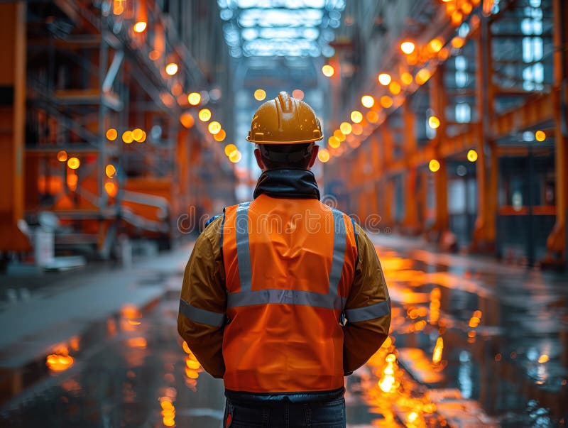 Workplace Safety Conception Engineering Objects on Workplace with ...