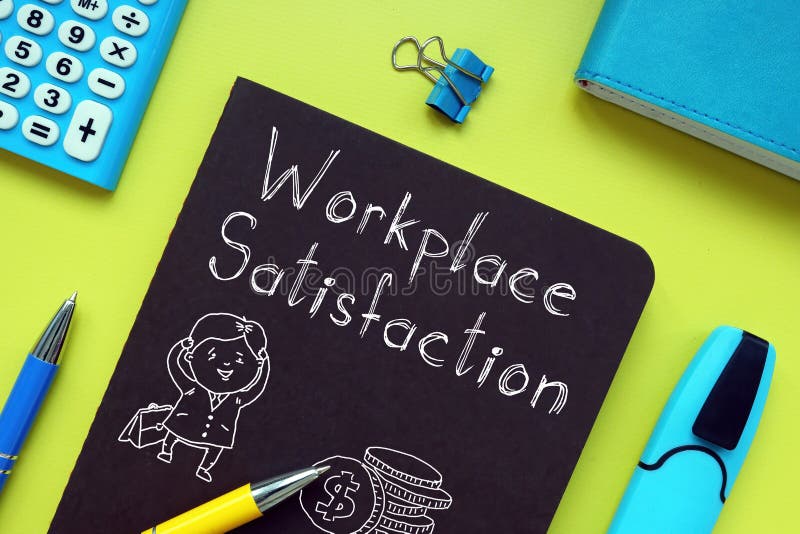 Workplace Satisfaction is Shown Using the Text and Photo of Success Bar ...