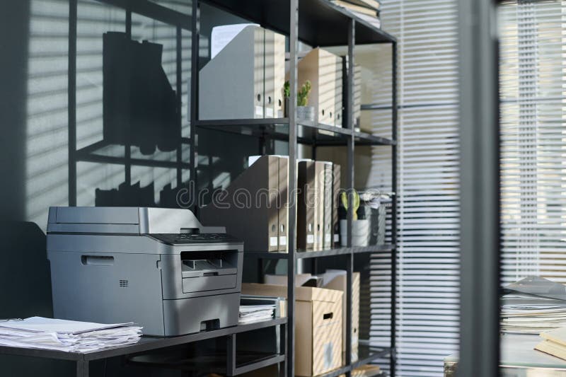 Workplace of Secretary or Office Worker Stock Image - Image of copy ...