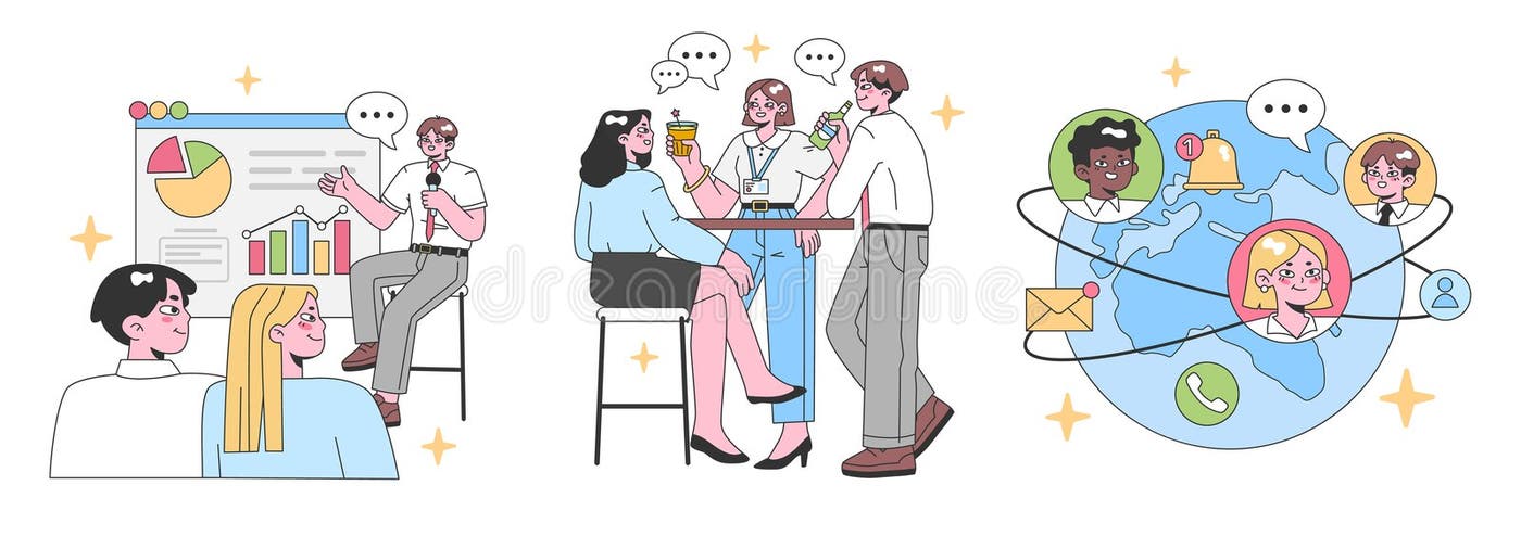 Workplace Interactions Stock Illustrations – 180 Workplace Interactions ...