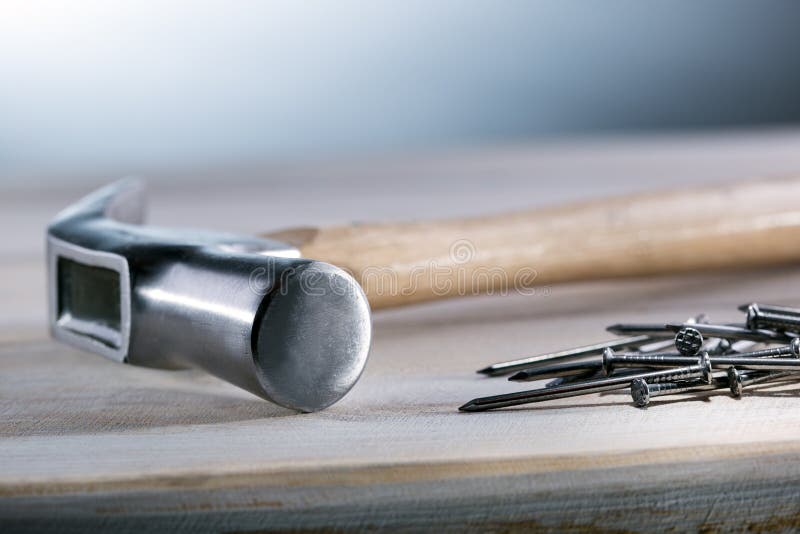 Workplace, Tools in Workshop, Closeup Stock Image - Image of tool ...