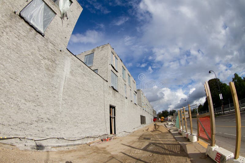 Workplace in a Village in Denmark Stock Photo - Image of work, village ...