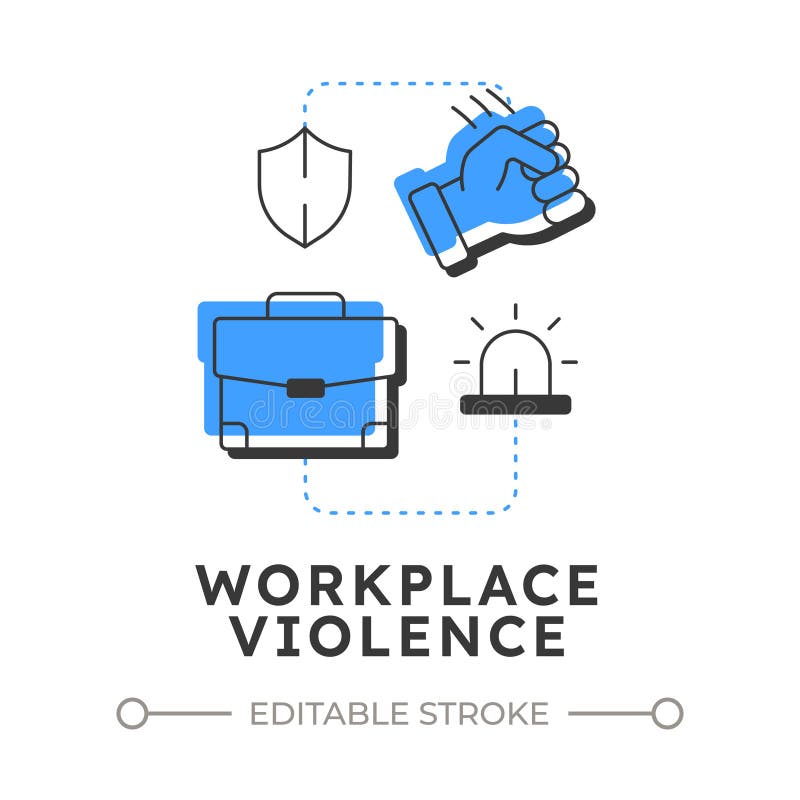 Workplace Violence Stock Illustrations – 890 Workplace Violence Stock ...