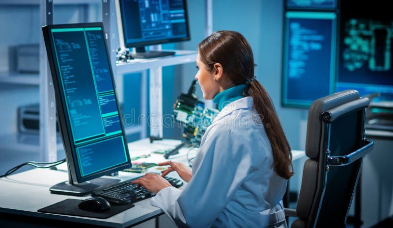 731 Microelectronics Laboratory Stock Photos - Free & Royalty-Free ...