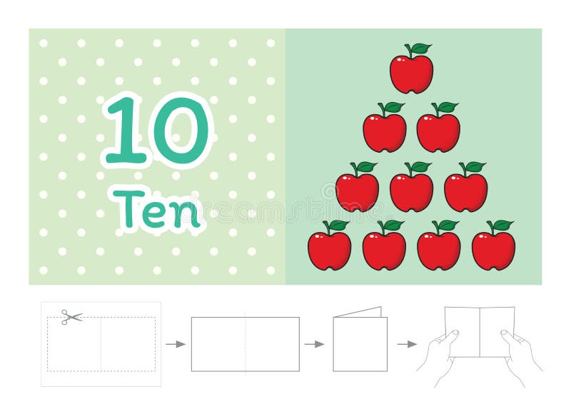 Worksheet for Kindergarten Kids, Count the Number of Objects, Learn the ...