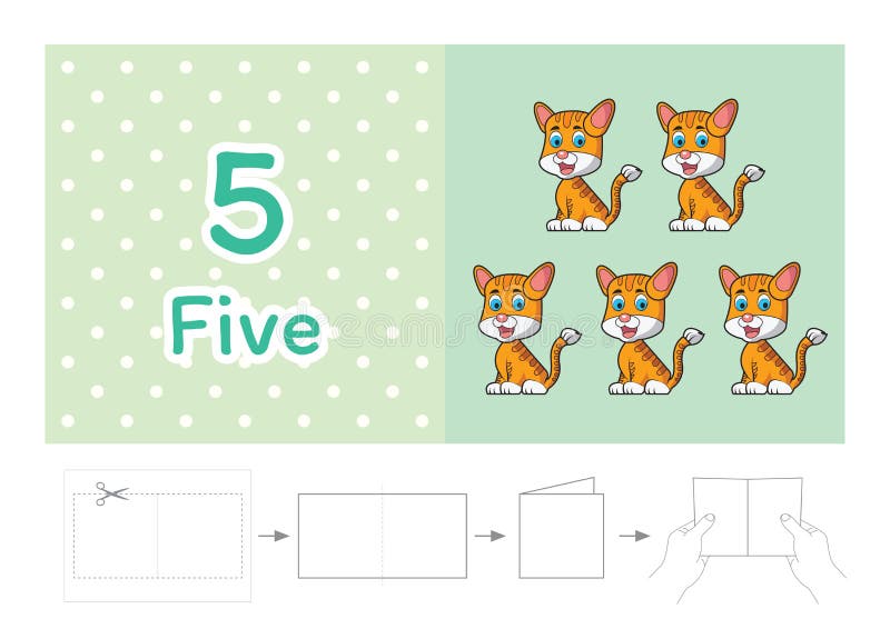 Worksheet for Kindergarten Kids, Count the Number of Objects, Learn the ...