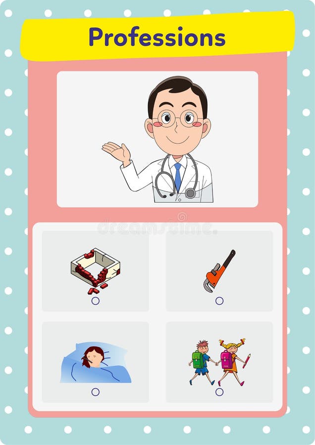 Matchin Occupations Stock Illustrations – 16 Matchin Occupations Stock ...