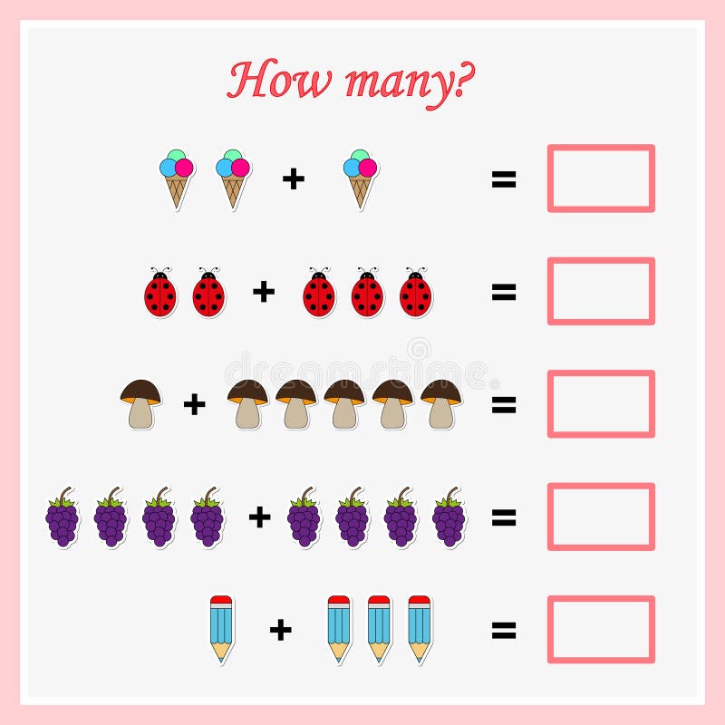 Worksheet. Mathematical Puzzle Game. Learning Mathematics, Tasks for ...