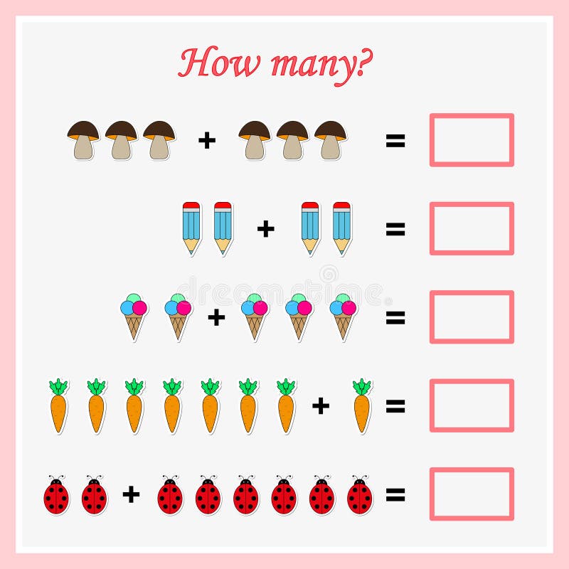 Worksheet. Mathematical Puzzle Game. Learning Mathematics, Tasks for ...