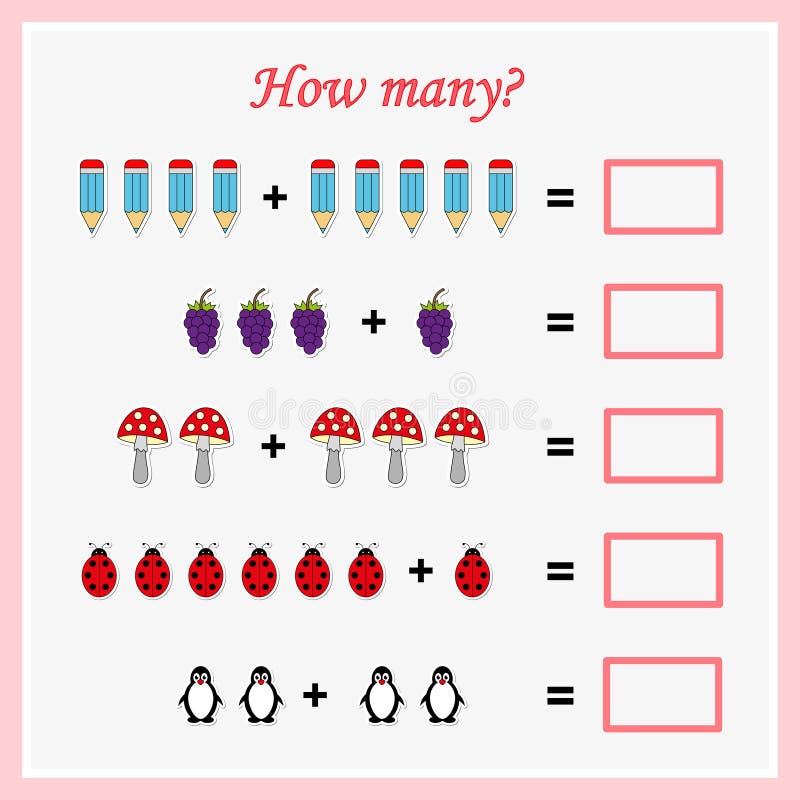 Worksheet. Mathematical Puzzle Game. Learning Mathematics, Tasks for ...