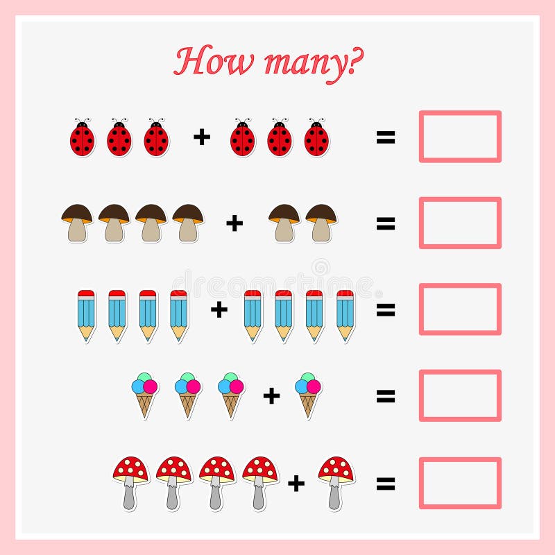 Worksheet. Mathematical Puzzle Game. Learning Mathematics, Tasks for ...