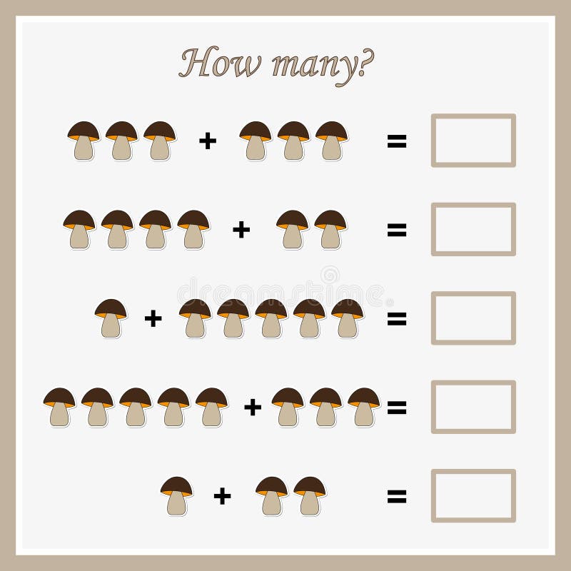 Worksheet. Mathematical Puzzle Game. Learning Mathematics, Tasks for ...