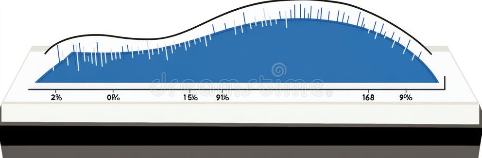 A Worksheet or Template Featuring Fraction Segments Stock Image - Image ...