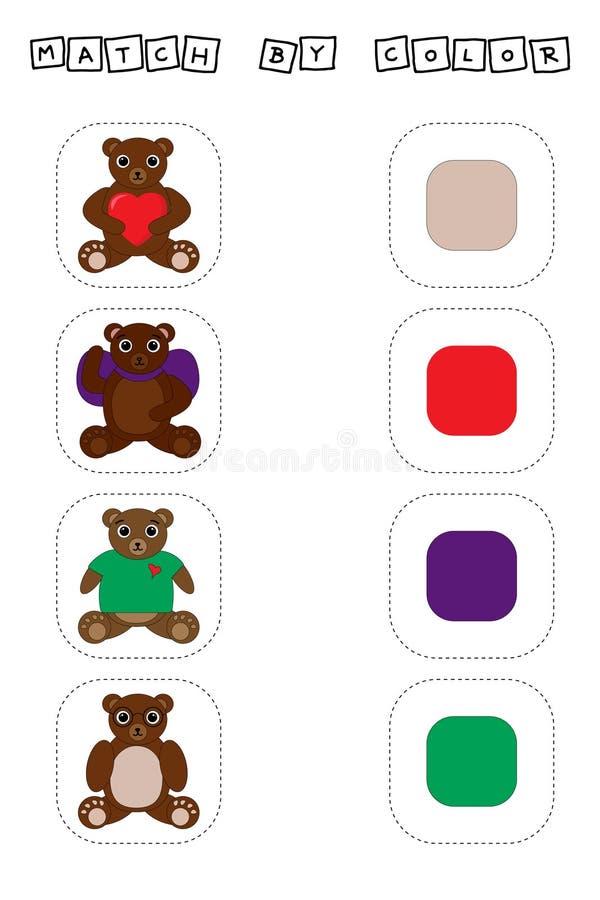 Worksheet vector design stock illustration. Illustration of preschool ...
