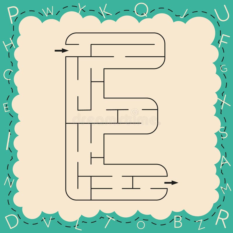 Worksheets for Learning the Alphabet. Activity Book for Kids Stock ...