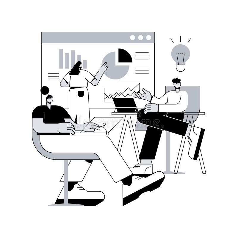 Workshop Abstract Concept Vector Illustration. Stock Vector ...