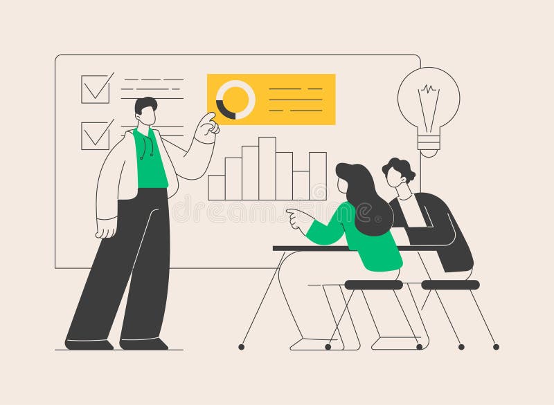 Workshop Abstract Concept Vector Illustration. Stock Vector ...