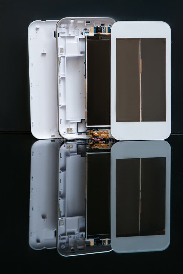 Workshop Assembly Smartphone Technology Stock Photo - Image of ...