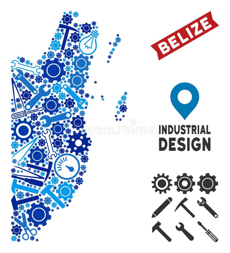 Belize Collage Stock Illustrations – 180 Belize Collage Stock ...