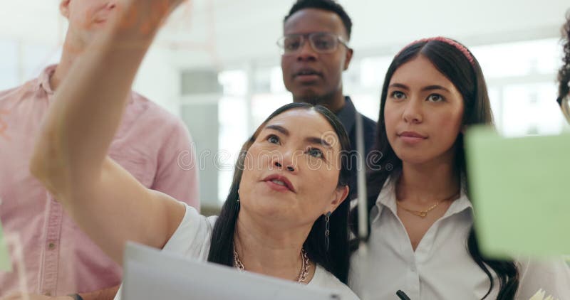 Workshop, Brainstorming and Business People with Mentor at Glass for ...