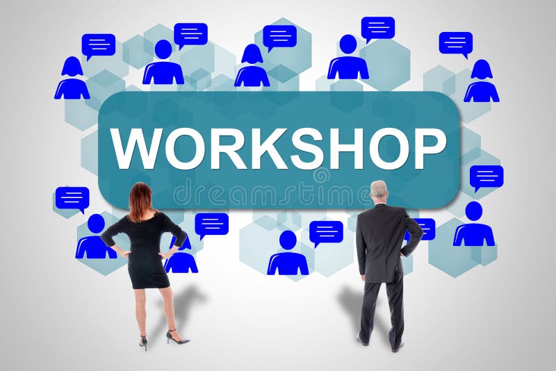 Workshop Concept Watched by Business People Stock Photo - Image of ...