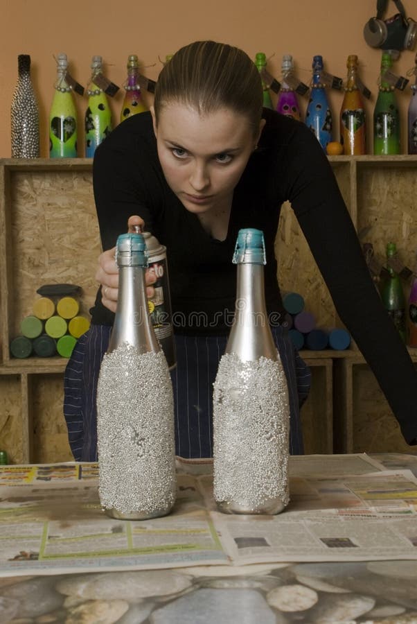 In the Workshop, Hand-made Decorative Items Stock Photo - Image of ...