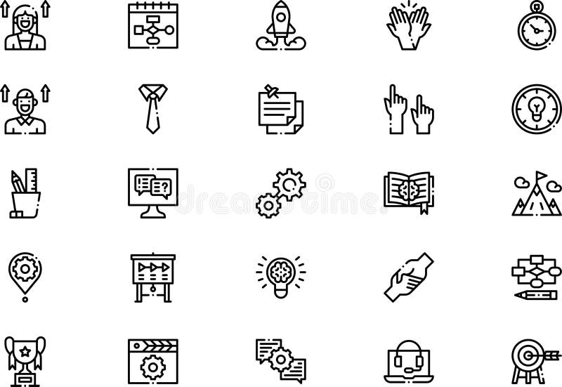 Workshop Icons Collection is a Vector Illustration with Editable Stroke ...
