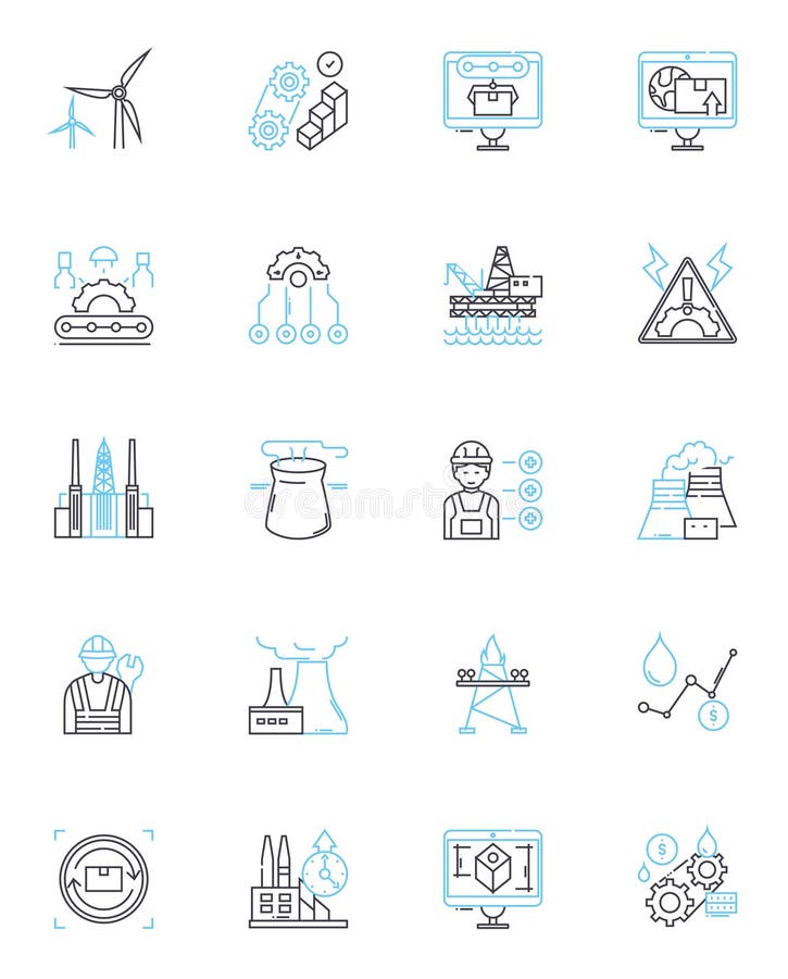 Workshop Linear Icons Set. Training, Seminar, Skill-building, Learning ...