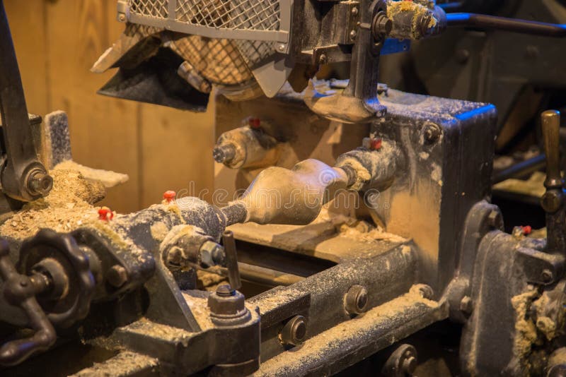 The Workshop for Manufacturing Klomp (wooden Clogs) Stock Photo - Image ...