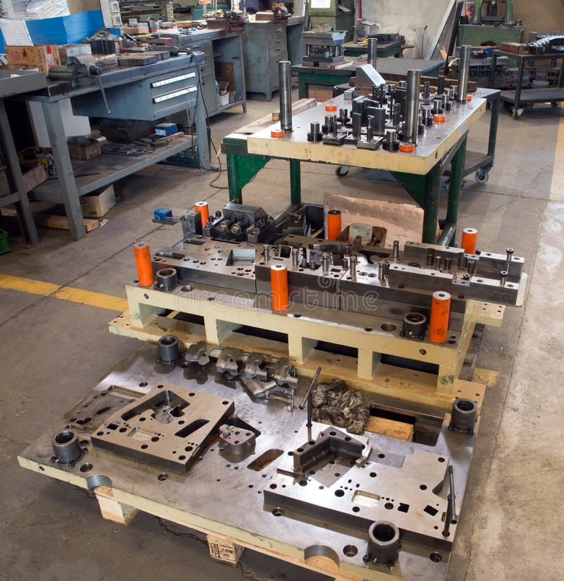 Workshop - Manufacturing Molds Stock Photo - Image of engineer ...