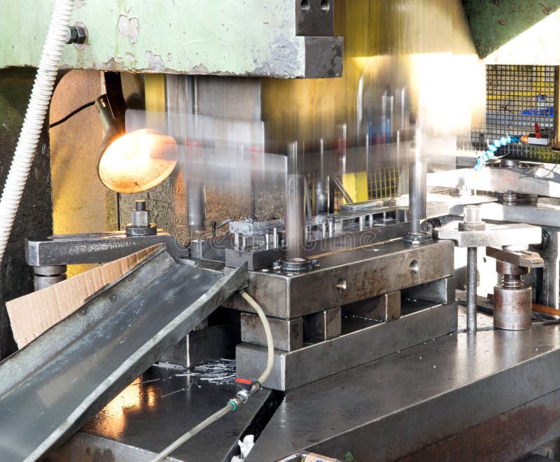 Workshop - Metal Forming Press Stock Photo - Image of plant, industrial ...