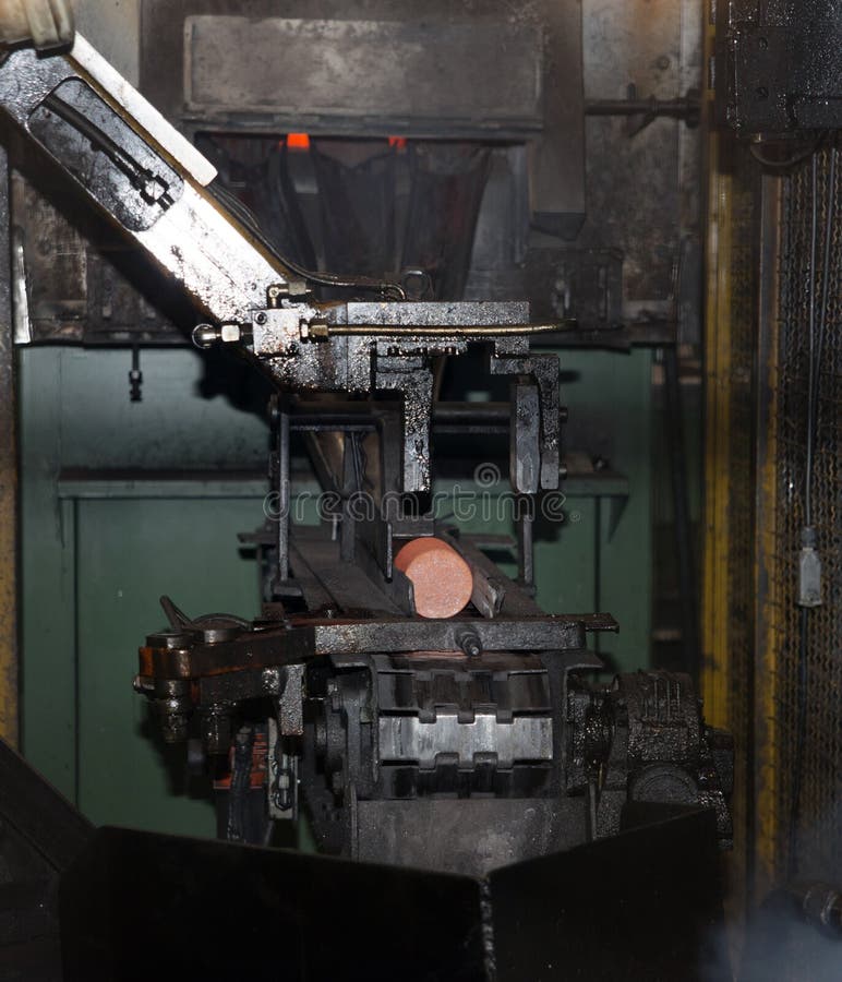 Workshop - Metal Forming Press Stock Photo - Image of machine ...