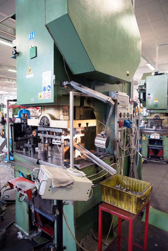 Workshop - Metal Forming Press Stock Photo - Image of steelwork ...