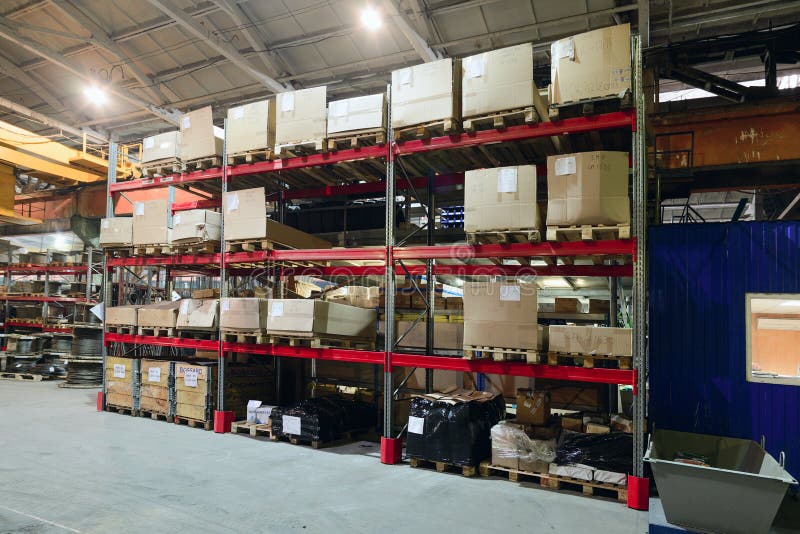 Workshop on Production of Handling Removable Devices Stock Photo ...