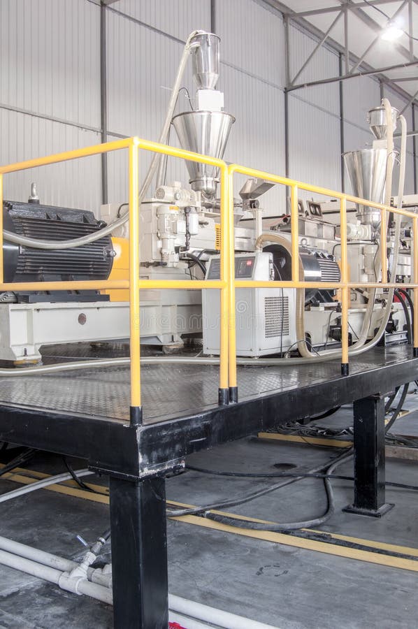 Workshop for Production of Polypropylene and Polyethylene Stock Photo ...