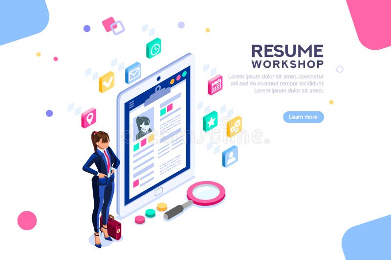Resume Banner Stock Illustrations – 4,990 Resume Banner Stock ...