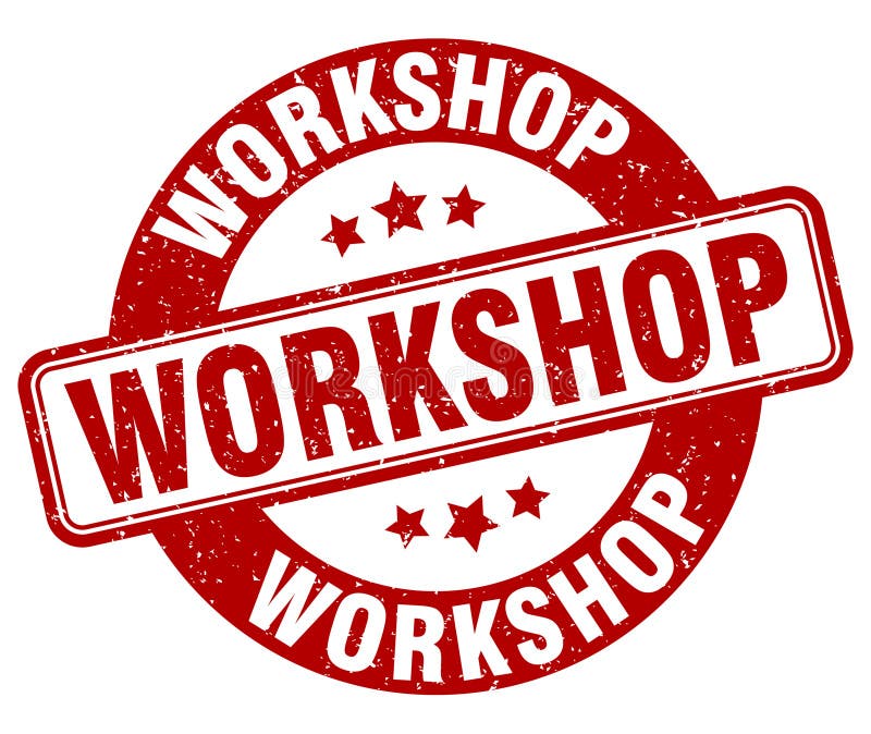 Workshop Stamp. Workshop Label. Round Grunge Sign Stock Vector ...