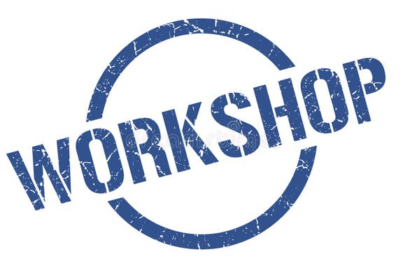 Workshop stamp stock vector. Illustration of vector - 136954478