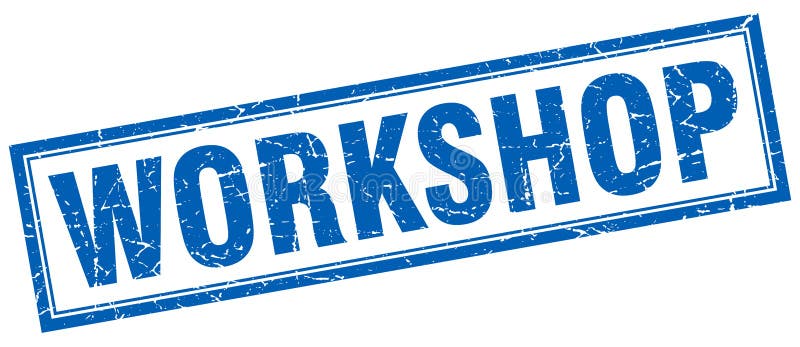 Workshop stamp stock vector. Illustration of lesson - 125221180