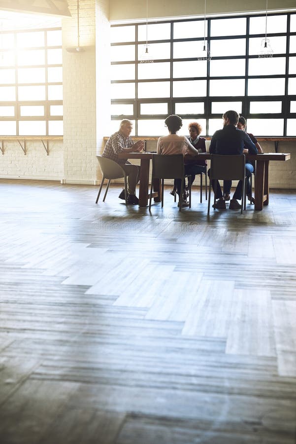 Workshop, Strategy and Planning with Business People in Meeting for ...