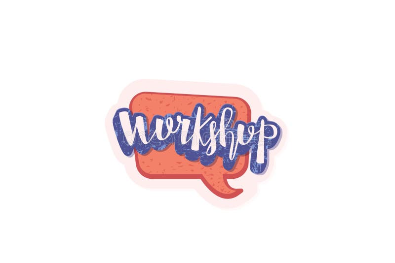 Workshop Slogan Stock Illustrations – 323 Workshop Slogan Stock ...