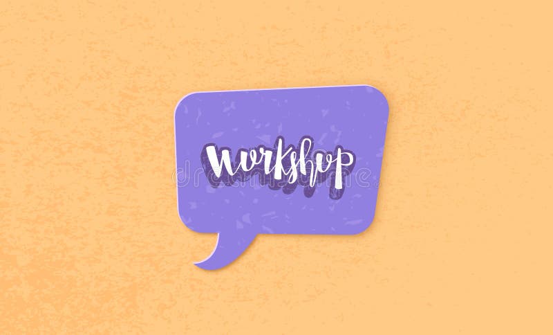 Workshop Slogan Stock Illustrations – 323 Workshop Slogan Stock ...