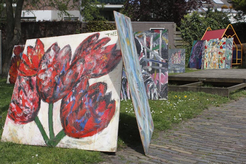 Workshop of Theo Rademaker editorial photo. Image of artist - 28814921