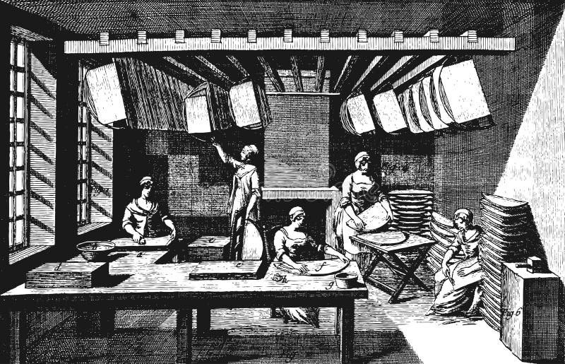 Workshop Voor Het Maken Van Ventilators Vector Illustratie ...