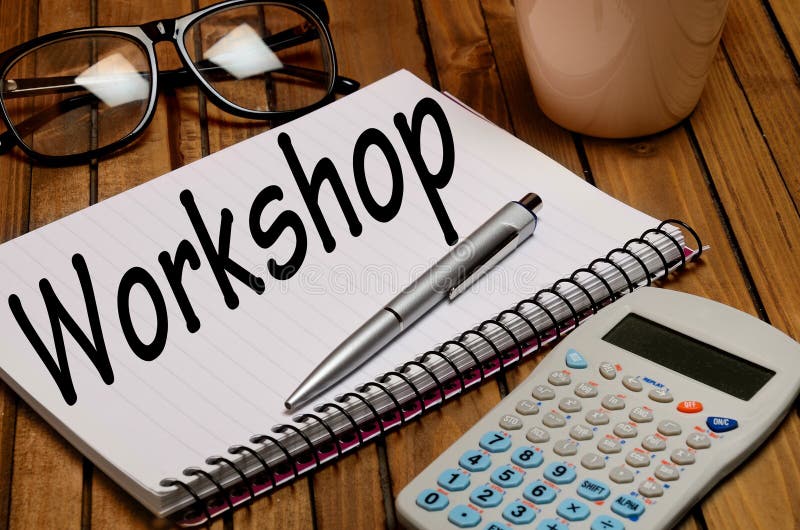 Workshop word stock image. Image of congress, creativity - 57199313