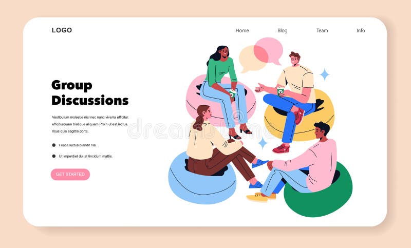 Workshops. Flat Vector Illustration Stock Vector - Illustration of ...