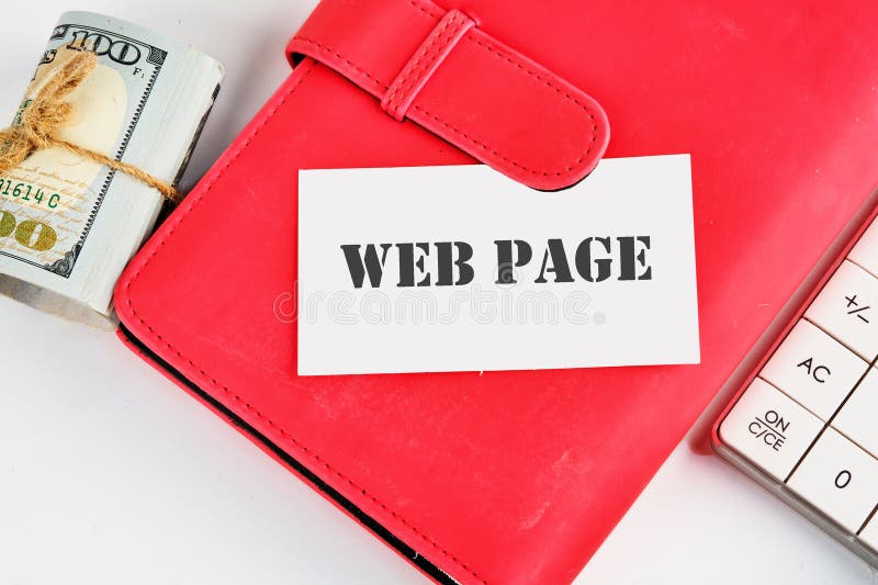 A Workspace Arrangement Features a Red Notebook Displaying a Printed ...