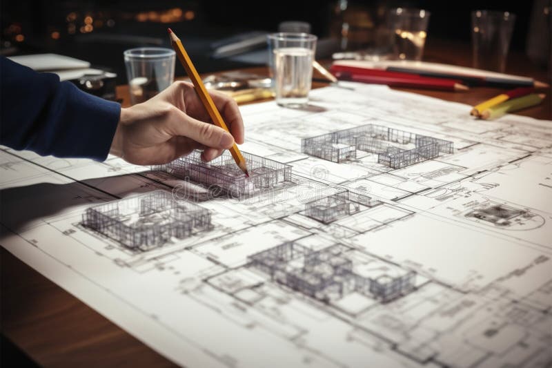 Workspace Collaboration Designers, Architects Develop Project Blueprint ...