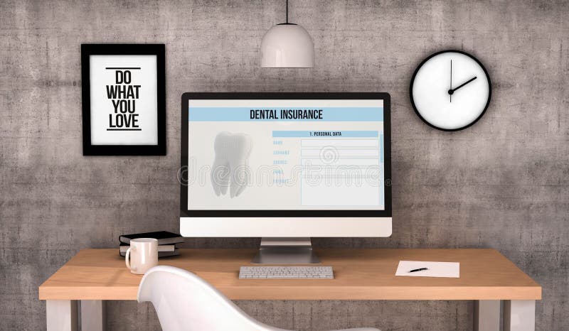 Workspace Computer Dental Insurance Stock Illustrations – 4 Workspace ...