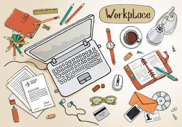 Paperwork Objects Stock Illustrations – 1,654 Paperwork Objects Stock ...